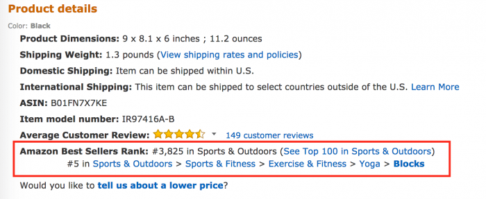 What is BSR - Amazon Best Sellers Rank Guide - Egrow